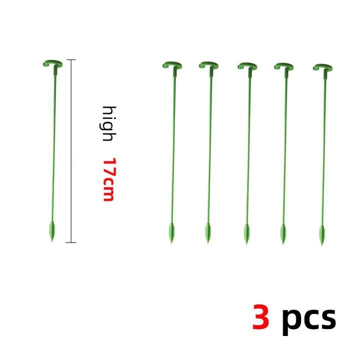 A - 17 cm - Tige de Support pour plante de jardin, tige de Support en ...