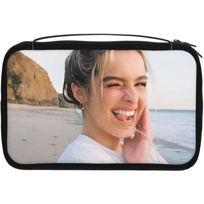 Addison Rae Trousse de toilette pliable pour femme avec crochet de ...