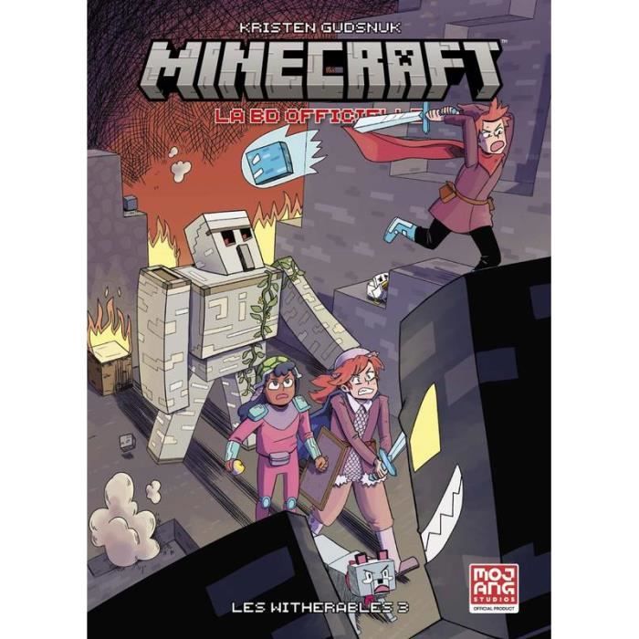 Minecraft La BD Officielle : Les Witherables Tome 3 - Cdiscount Librairie