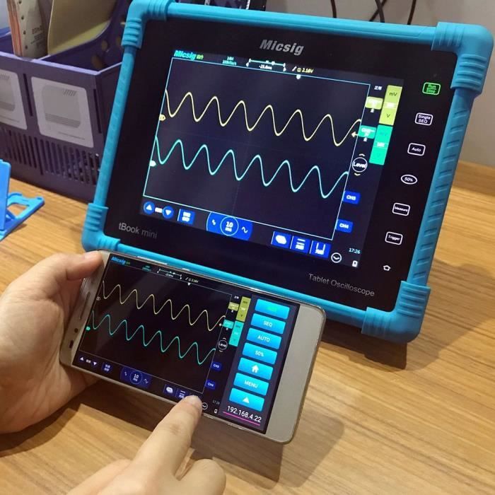 Micsig TO1104 Plus Oscilloscope tablette numérique 4 canaux de mesure ...