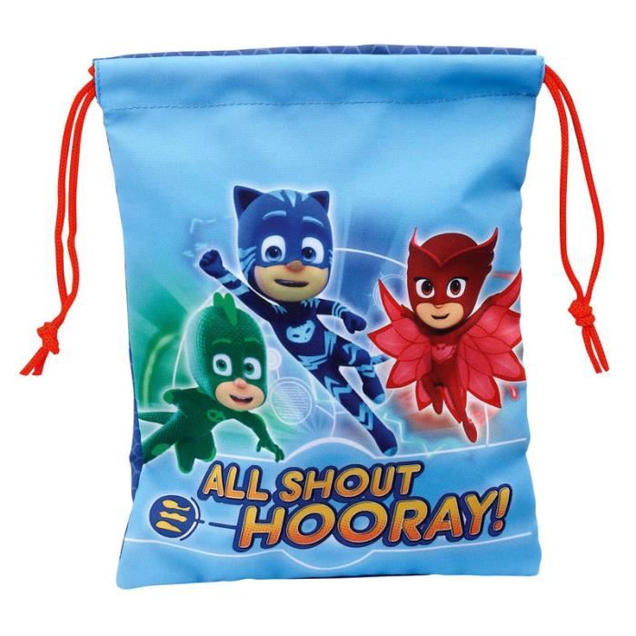 LES PYJAMASQUES - Petit sac à goûter ou sac gym 25cm Pyjamasques BE A ...