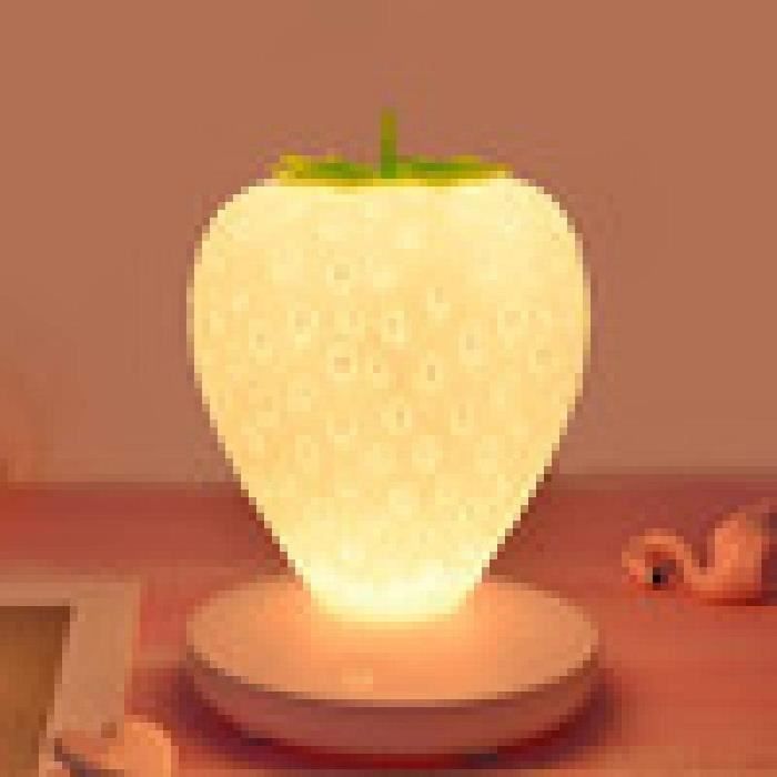 Veilleuseusb Dessin Animé, Fraise Rose,Lampe De Lecture,Led,Bonne ...