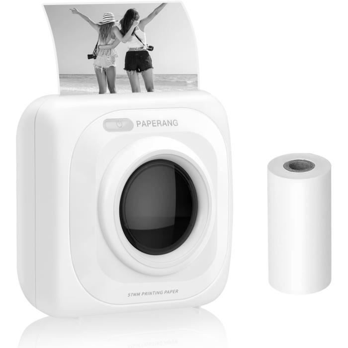 PAPERANG Imprimante Photo Portable Imprimante Thermique de Poche Mini Imprimante Photo pour ...