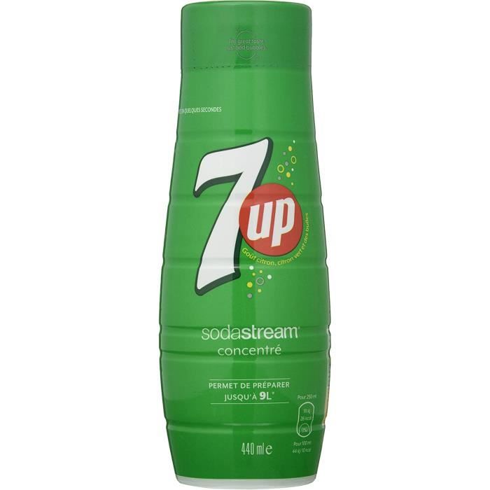 Sodastream Lot de 6 Concentrés 7UP – 100% du Goût Original – Avec ...