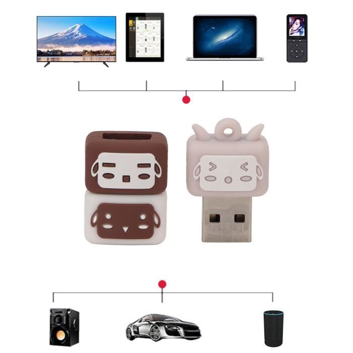 Clé USB de dessin animé Dessin animé USB Flash Drive USB2.0 Interface ...