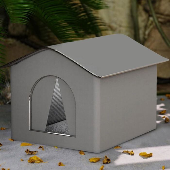 Niche d'extérieur pour chat Résistante aux intempéries - Cdiscount ...