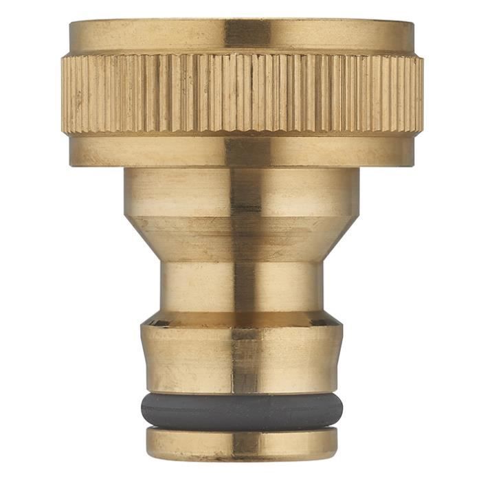 Raccord Nez de Robinet d'Arrosage Automatique en Laiton Femelle 20x27 (3/4) AROZ - Cdiscount Jardin