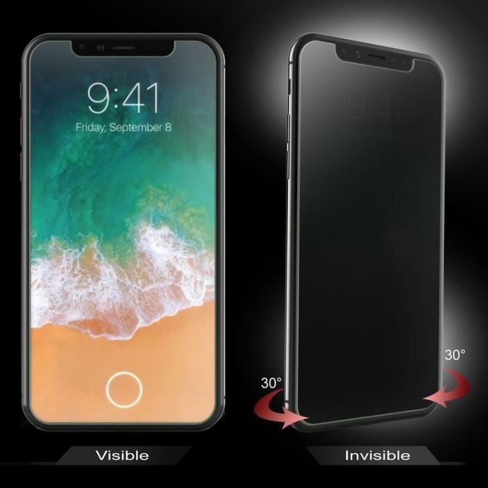 INSTEN® Pour Apple iPhone X : Film de Protection Protecteur d'écran ...