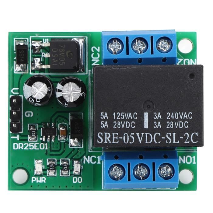 Module Relais DPDT - DILWE - DR25E01 - Bipolaire Autobloquant - 5A - 5V ... Module Relais DPDT - DILWE - DR25E01 - Bipolaire Autobloquant - 5A - 5V ...