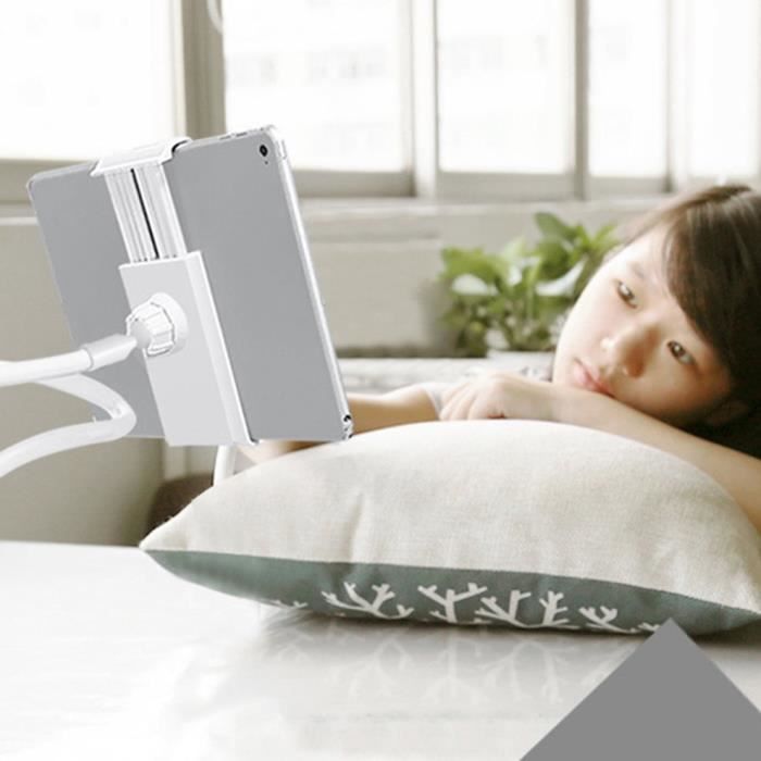 Porte-tablette tactile 100CM réglable 360° rotatif support de ...