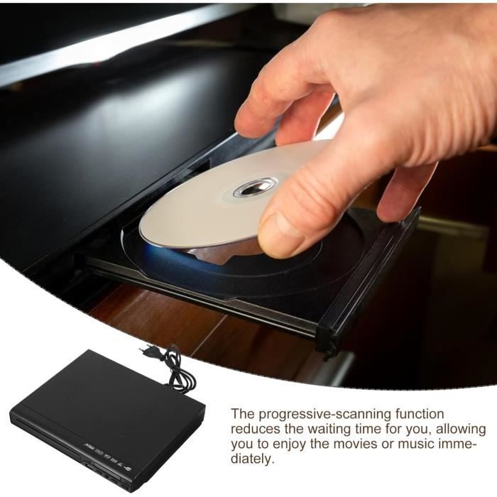 Ehskzjh Lecteur Dvd Domestique Lecteur Evd Lecteur Vcd Pour Enfants ...