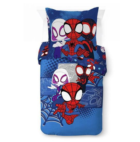 Parure de Courette Marvel Spiderman lit simple - Cdiscount Maison