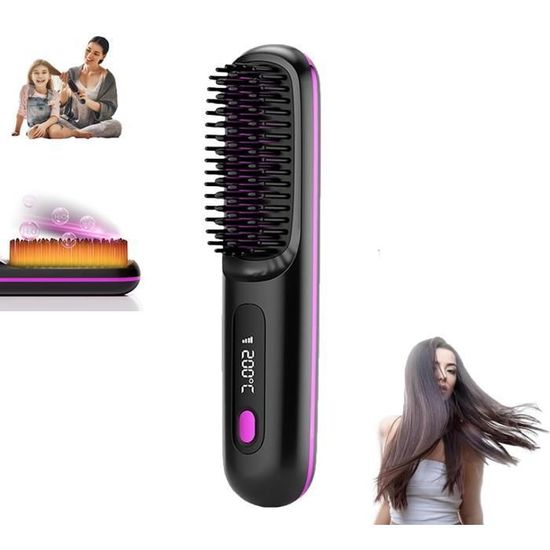 Bella Brush ProBellabrush Pro BrushBrosse Lissante Portable Peigne ...