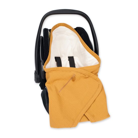 Couverture de sécurité pour siège bébé - BEMINI - Biside 0-12m - Blanc ...