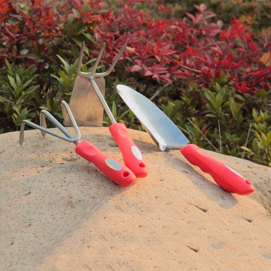 Lot De 3 Outils De Jardin Gad3 De La Marque Garden - Cdiscount Jardin