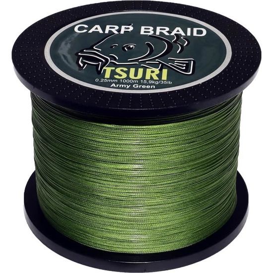 Fil de Peche Carpe Tresse Nylon Tête de Ligne Transparent Ultra ...