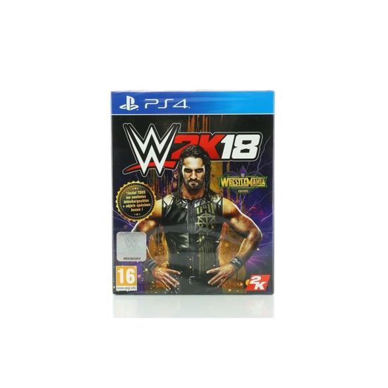 Wwe 2k18 Edition Wrestlemania - Cdiscount Jeux vidéo
