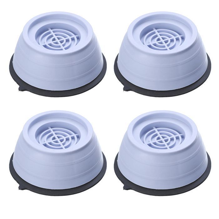 Lot de 4 supports anti-vibrations pour machine à laver, réduit le bruit ...