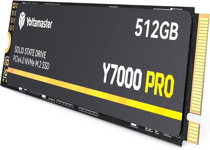 Y7000Pro 512Gb Ssd M.2 Pcie 4.0,Jusqu'À 7000Mb/S,Disque Ssd Interne M.2 ...