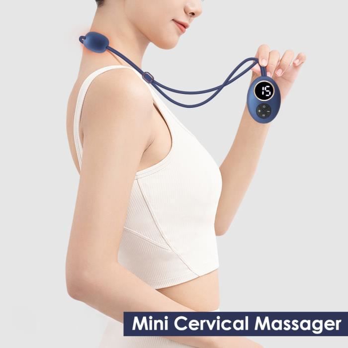 Mini appareil de Massage de la colonne cervicale, masseur de cou, des épaules et du cou ...