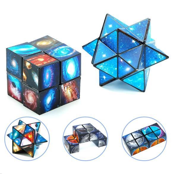 Cube Magique du Ciel étoilé - Magic Star Cube - Cube Transformant Jouet ...