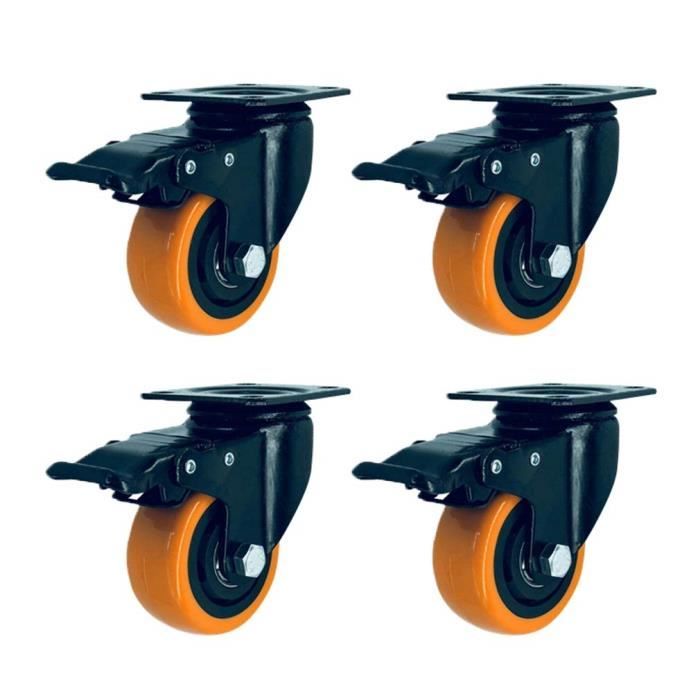 Roulettes Robustes Avec Freins Roulettes De Meubles Roues Robustes Pour ...