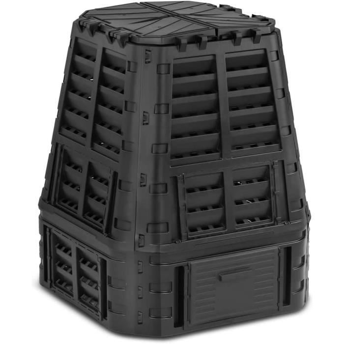 Hillvert HT-COMP-740 Composteur De Jardin Rapide Thermocomposteur Bac ...