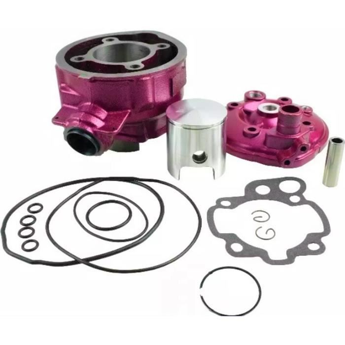 Mota Kit Rose 75cc fonte MINARELLI AM6 Cylindre Culasse top racing pour ...