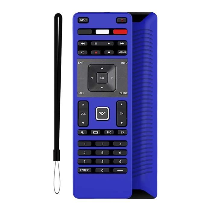 Pour Vizio Xrt122 Lcd Led Tv Remote Case Antichoc Silicone Cover Anti