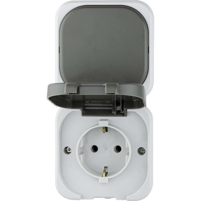 0510235777 Aquatop, Prise De Courant Avec Interrupteur A-W, Ip44 ...