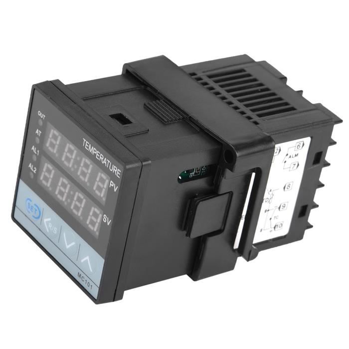 Cikonielf Régulateur de température PID Nitrip MC101 Digital PID Temperature Controller Relay ...