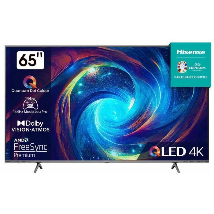HISENSE 65E79KQ Pro - TV QLED 65" (164 cm) - Bords ultra fins - 4K UHD ...