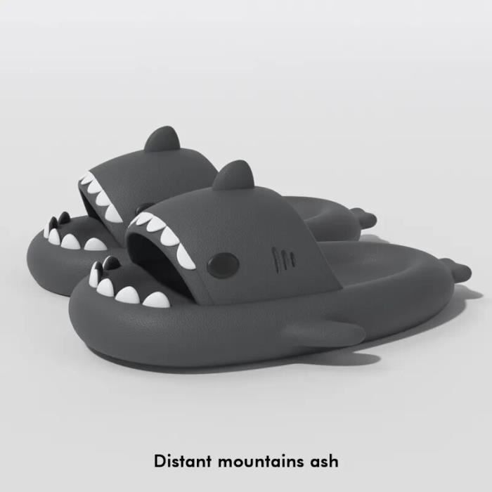Chausson-pantoufle,Pantoufles Requin Dégradées,d'Été Mignonnes,pour ...