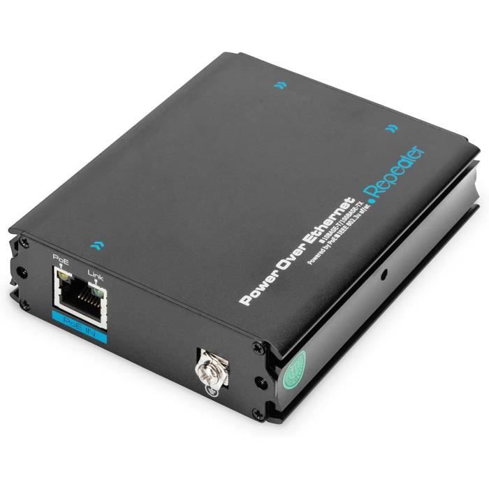 Poe+ Extender Switch - Rj45 Fast Ethernet - 1 Port Input - 2 Port ...