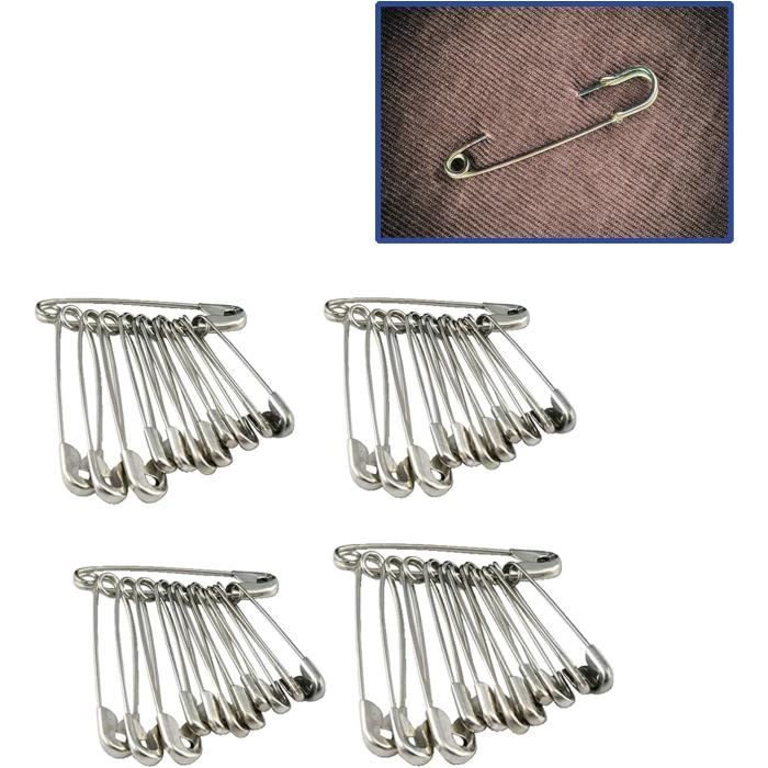 Épingles À Nourrice | Épingles De Sûreté Métalliques | Lot De Safety ...