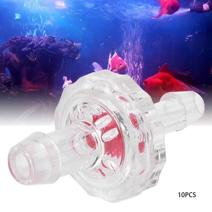 YOSOO Clapet anti-retour Variable Diameter Aquarium Check Valve, 10 ...