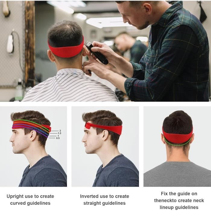 Gabarit De Rasage Et Guide De Coupe Des Cheveux, Bande Incurvée En ...