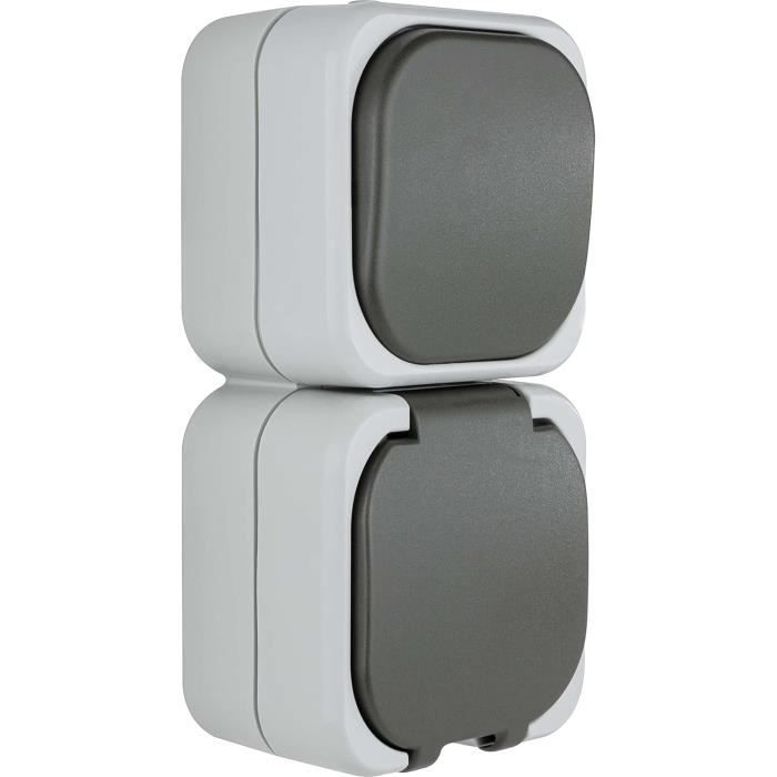 0510235777 Aquatop, Prise De Courant Avec Interrupteur A-W, Ip44 ...