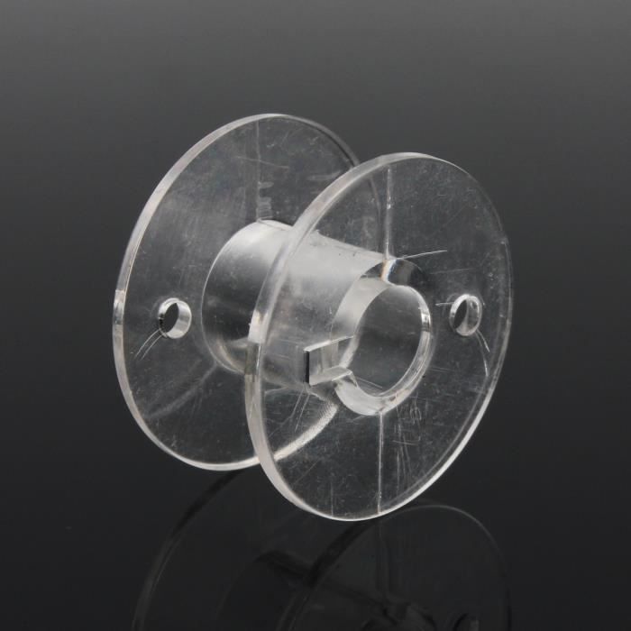 TEMPSA 10X Canette Transparente en Plastique Pour Machine à Coudre 21 ...