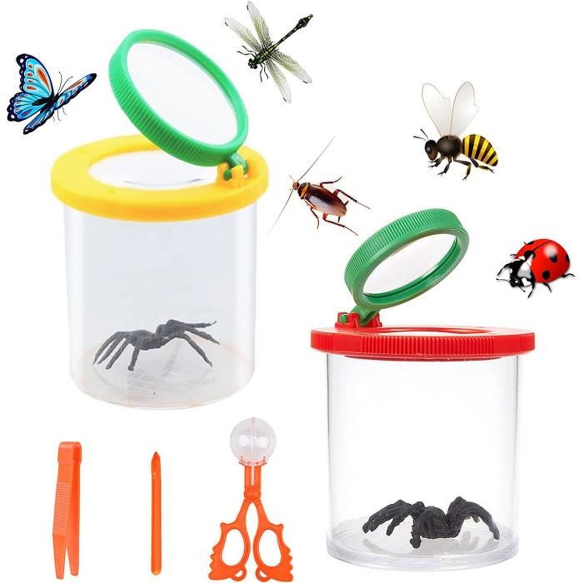 Kit de capture d'insectes, cadeau de jouets pour enfants, adapté à la ...
