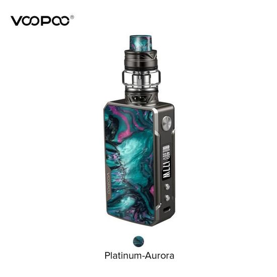 Le plus récent Kit de platine VOOPOO glisser 2 avec 5ml Uforce T2 réservoir Max sortie 177W ...