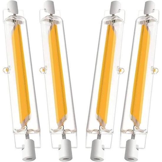 Ampoules 10W R7S Led 78Mm Dimmable, R7S Led Ampoule Blanc Froid 6000K ...