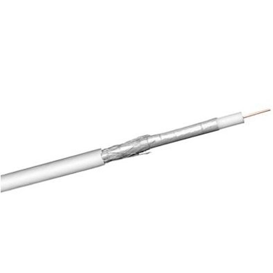 Câble coaxial Wentronic Classe A à 2 voies, blindage 100dB - Bobine plastique 250m - Cdiscount ...