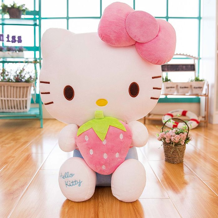Hello Kitty Hello Kitty Style Fraise 30cm, Jouets en peluche 11.82 ...