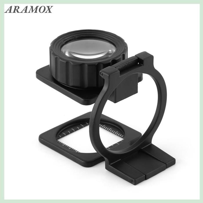 ARAMOX Loupe Magnifier Pliable sur Support Échelle Mesure - Cdiscount ...