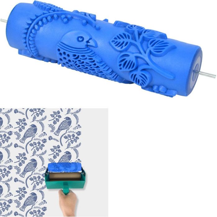1 pièce-Rouleau de peinture de rechange pour motifs décoratifs-Rouleau ...