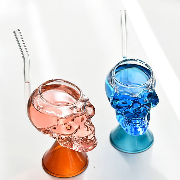 OMABETA Verre du crâne Skull Vampire Glass art mazagran - Cdiscount Maison