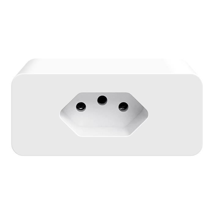 Prise BR-Tuya Smart WiFi Brazil Plug, 16A, Power Monitor, Smart Life ...