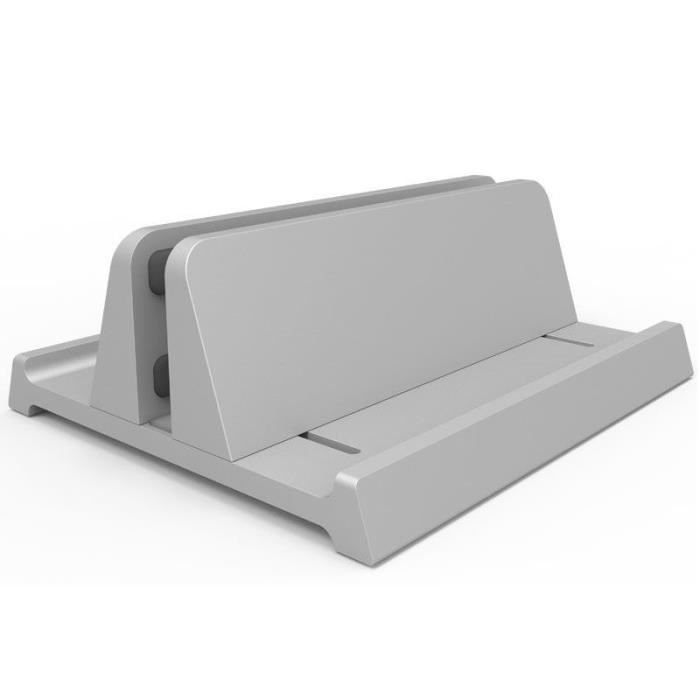 Aluminium Simple Silv - Support Vertical en plastique pour ordinateur portable, réglable, Dock ...