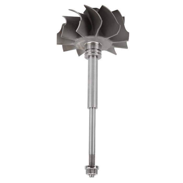 Akozon roue de turbine Compresseur Turbo Turbine Wheel 11 Blades Metal ...